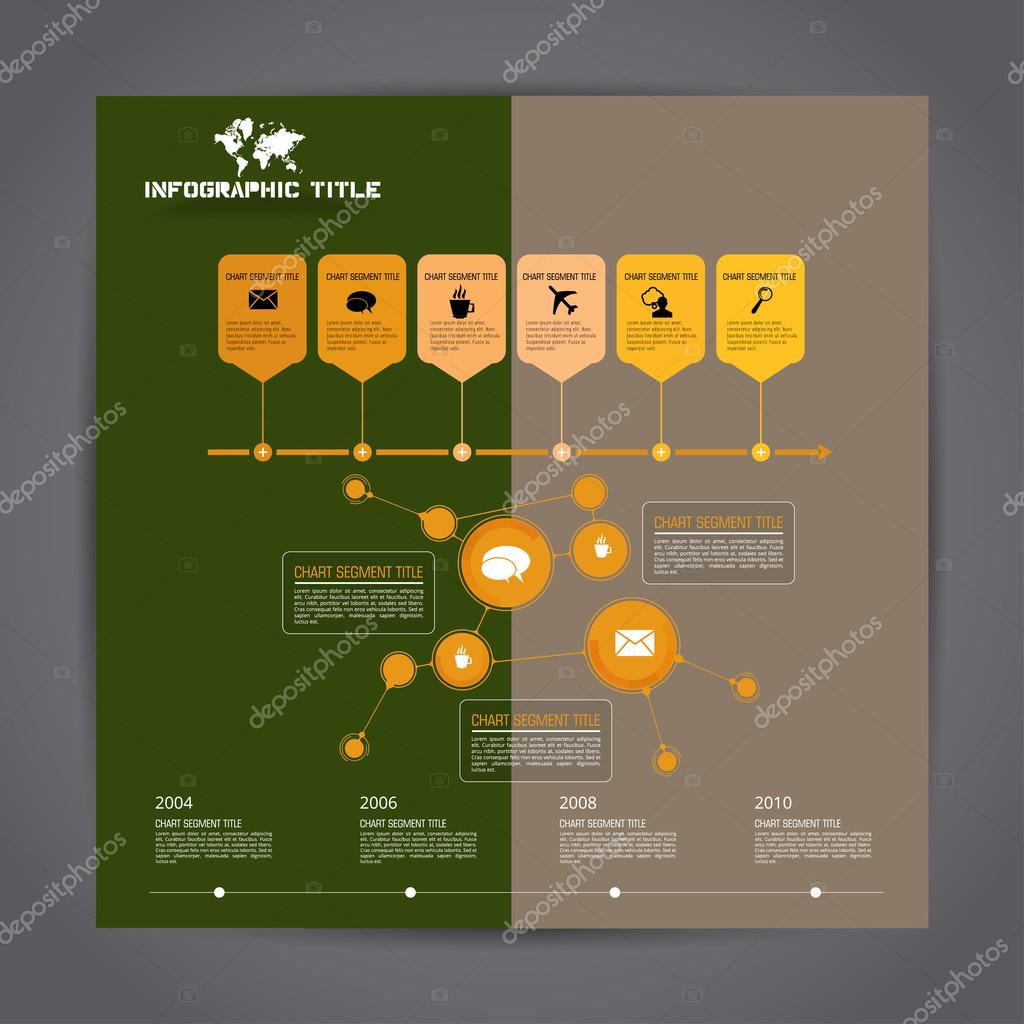 Illustration Infographic Template Stock Vector Image By ©zeber2010