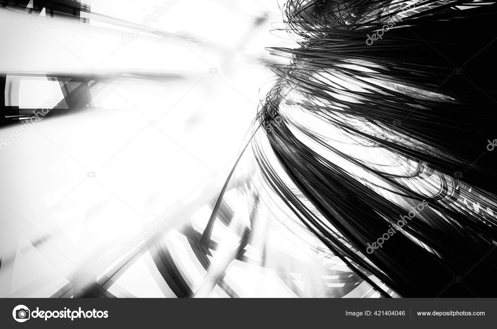 Rendering Abstract Digital Technology Background — Stock Photo ...