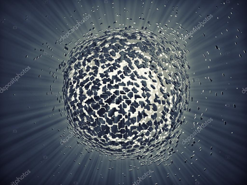 3d explosion background Stock Photo by ©zeber2010 52189325