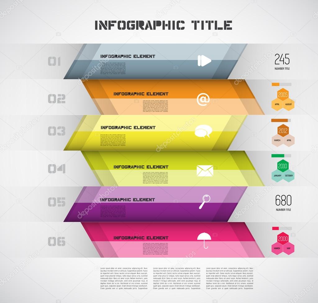 Infographic Modern Design Layout Stock Vector by ©zeber2010 56056227