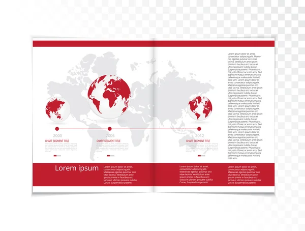 Magazine Layout Vector Stock Vector by ©zeber2010 57732477