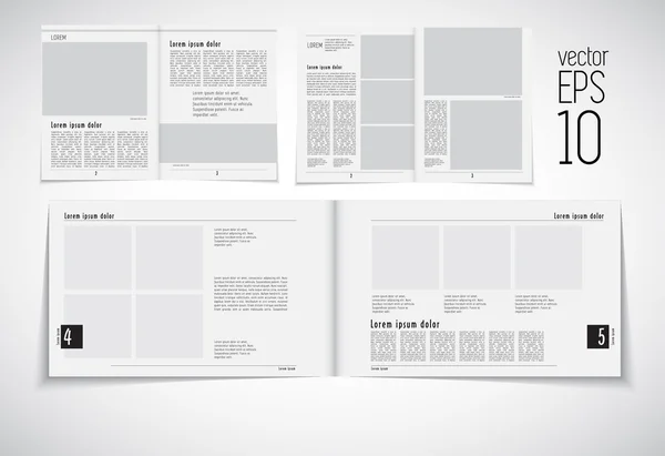 Blank magazine Stock Vectors, Royalty Free Blank magazine Illustrations ...