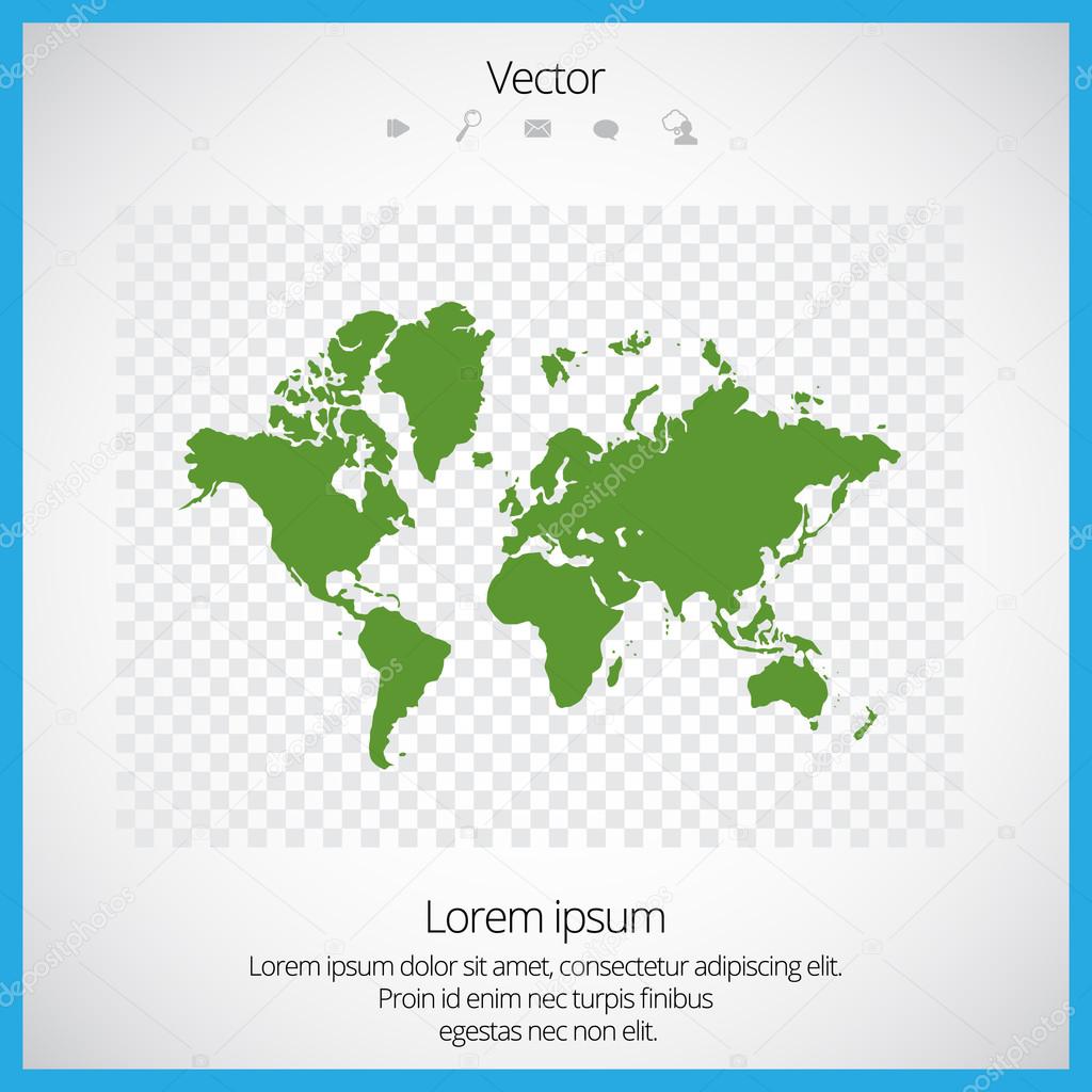 World map Stock Vector by ©zeber2010 67218365