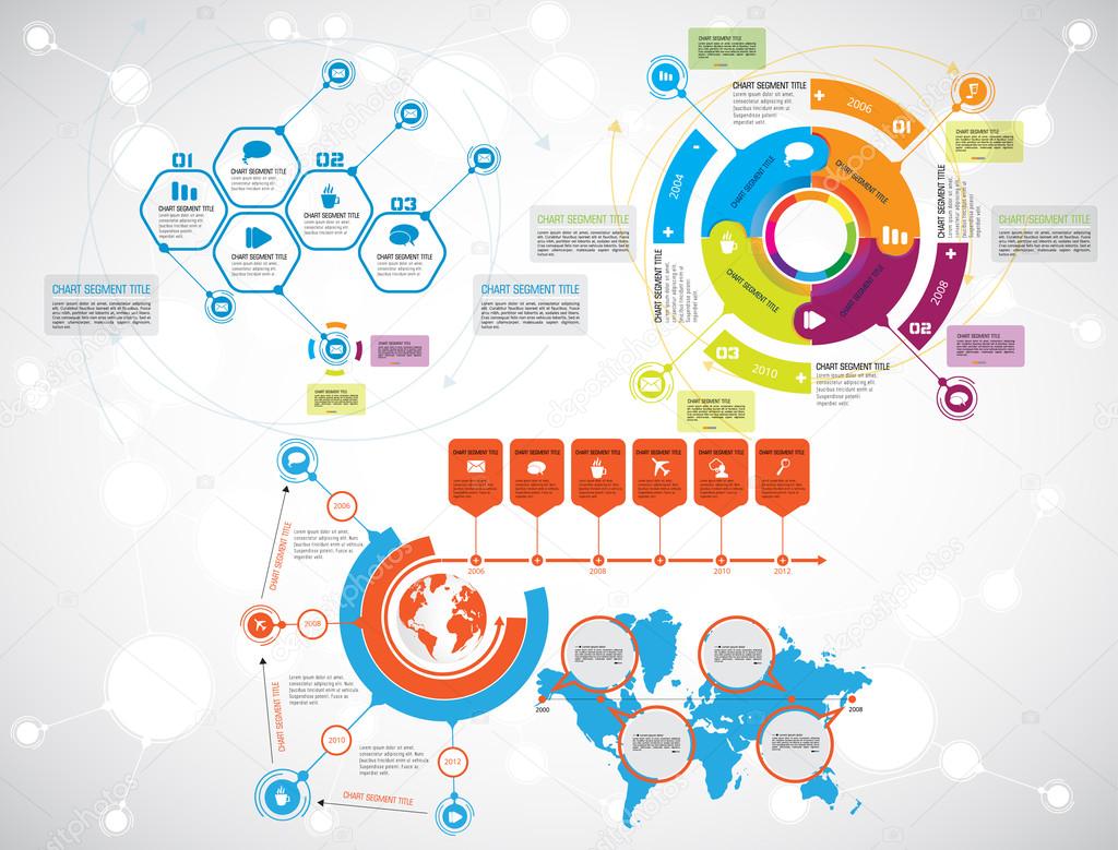 Timeline Infographic Stock Vector by ©zeber2010 70778151
