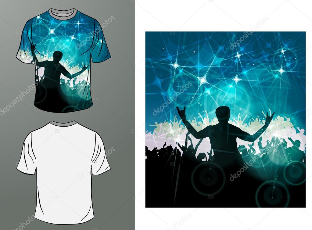 Music event background for poster or banner Stock Illustration by ...