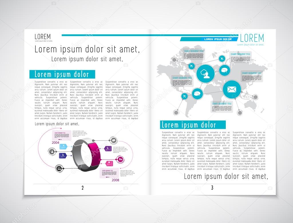 Open Magazine Ilustración Vector de stock por ©zeber2010 79648446