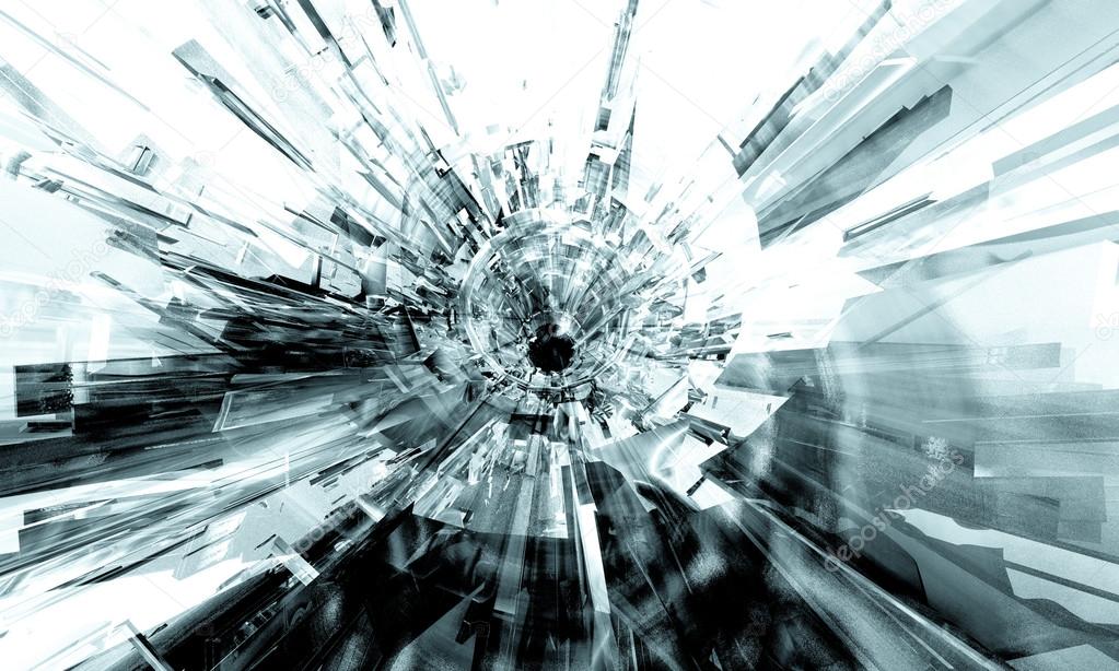 3d abstract explosion background — Stock Photo © zeber2010 #92310494