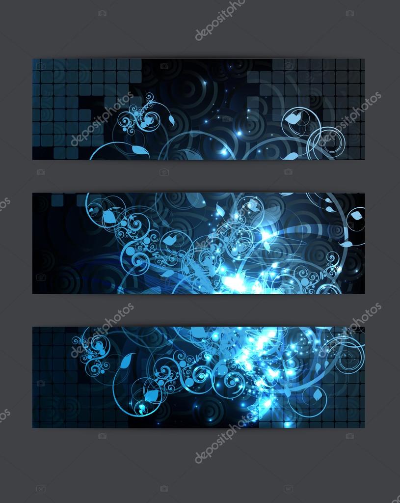 Banner set background — Stock Photo © zeber2010 #93036908