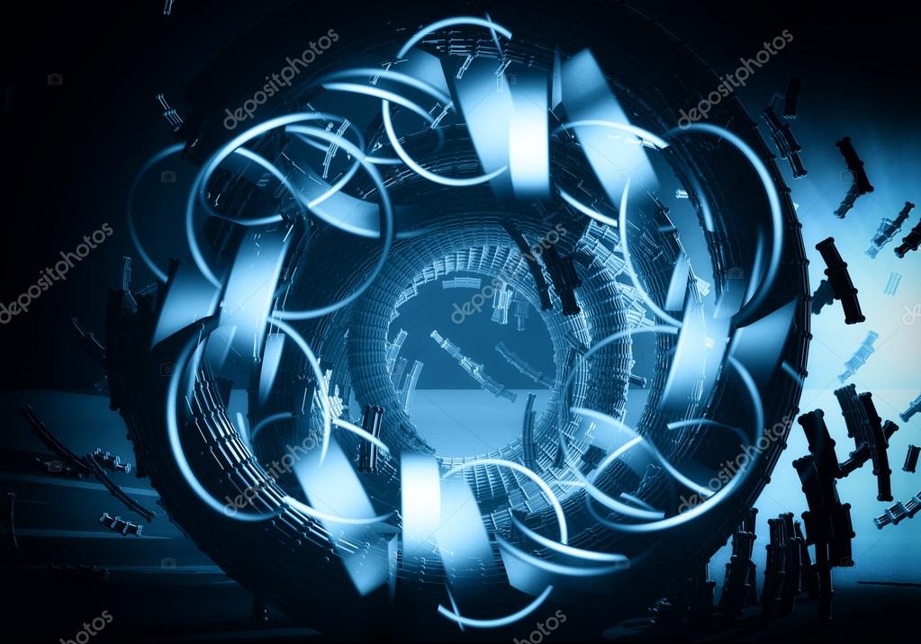 3d futuristic abstract background — Stock Photo © zeber2010 #96406870