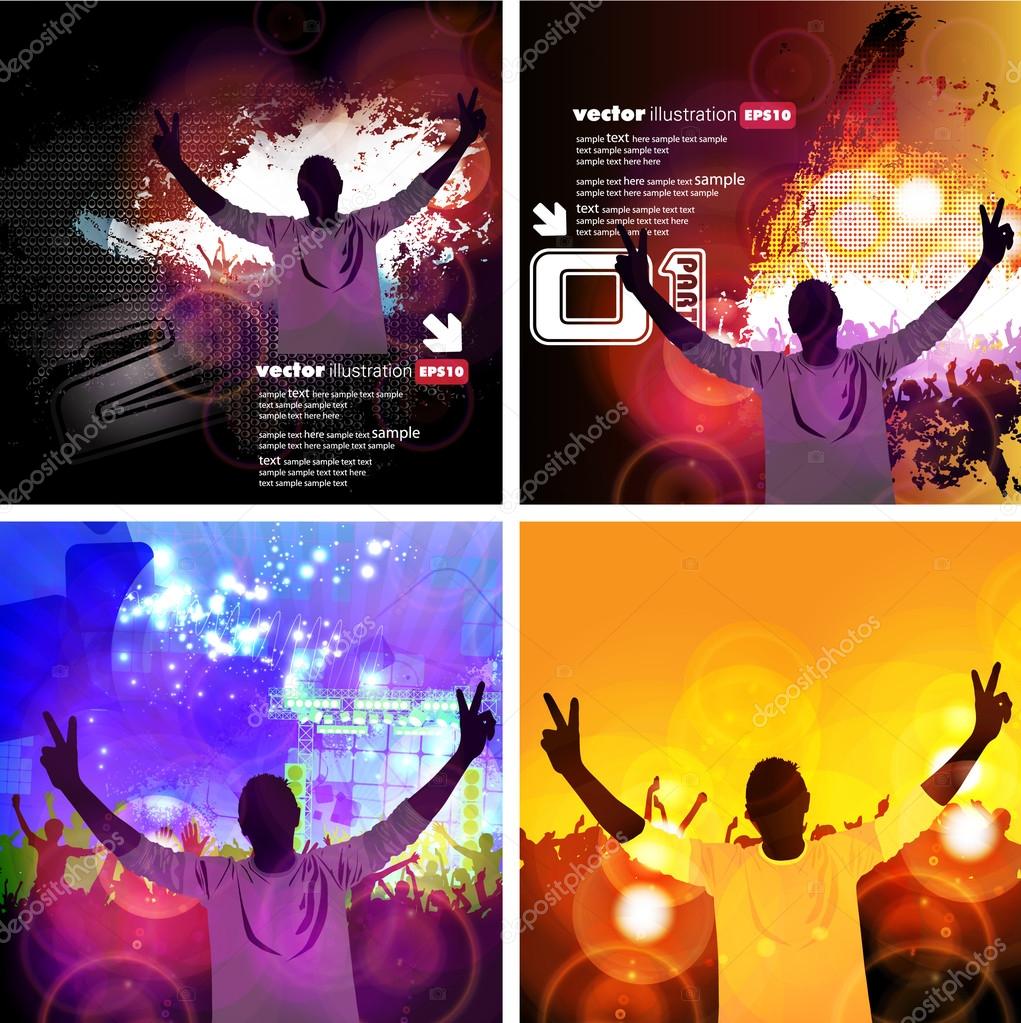 Music backgrounds for poster or banner Stock Vector Image by ©zeber2010 ...