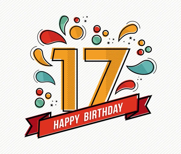 ᐈ 17 birthday candles stock images, Royalty Free 17th birthday vectors ...