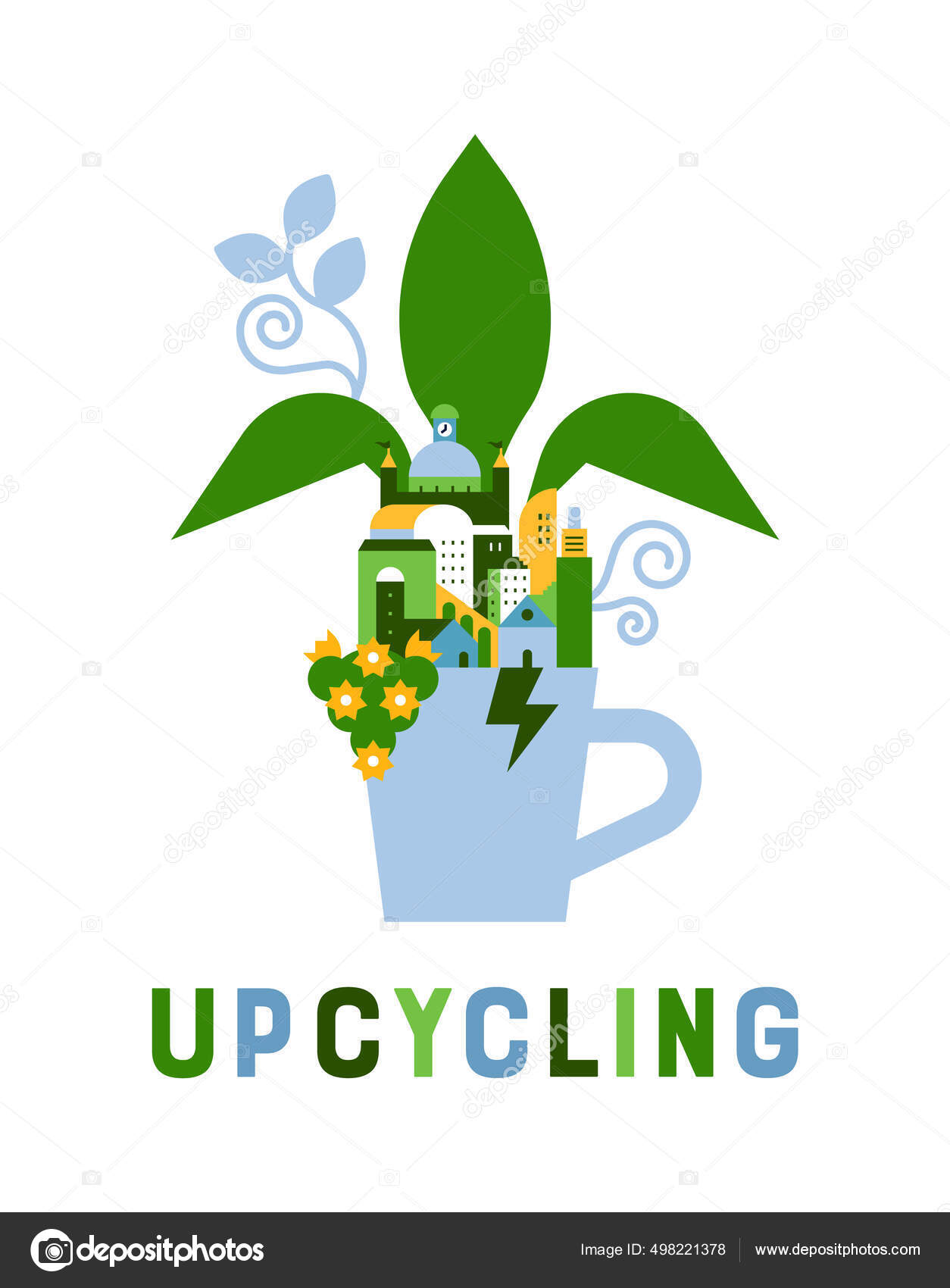 Repurposed Item Cartoon