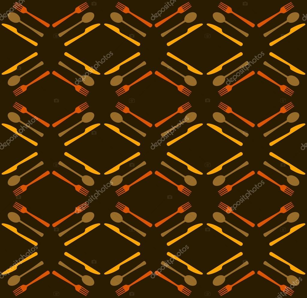 Restaurant seamless pattern background Stock Vector Image by ©cienpies ...