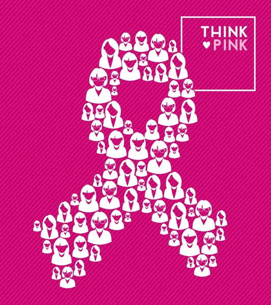 Think pink Vector Art Stock Images | Depositphotos