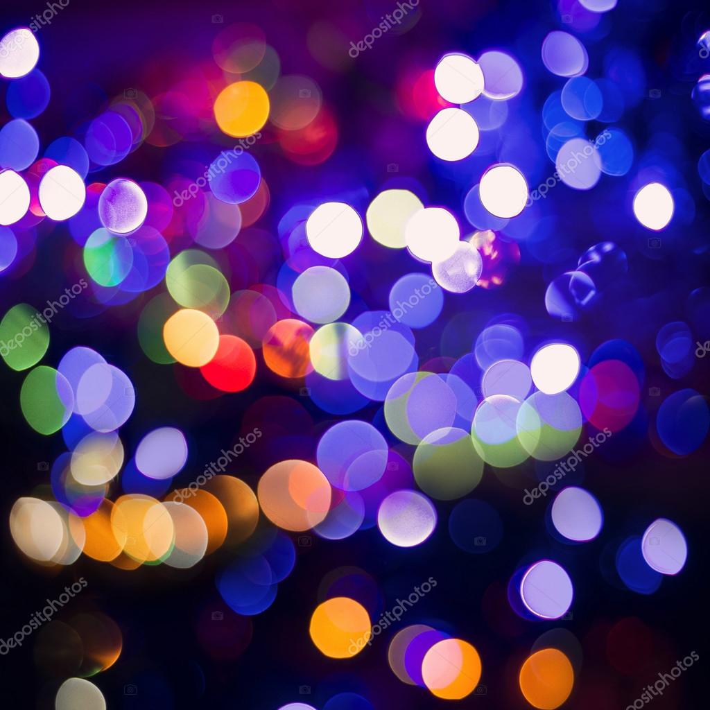Colorful Blurry Lights Background