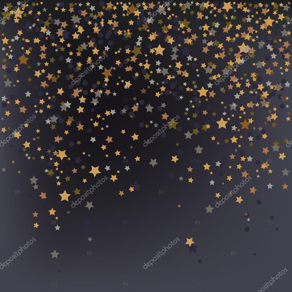 Confetti, New Year's celebration - vector background Stock Vector by ...