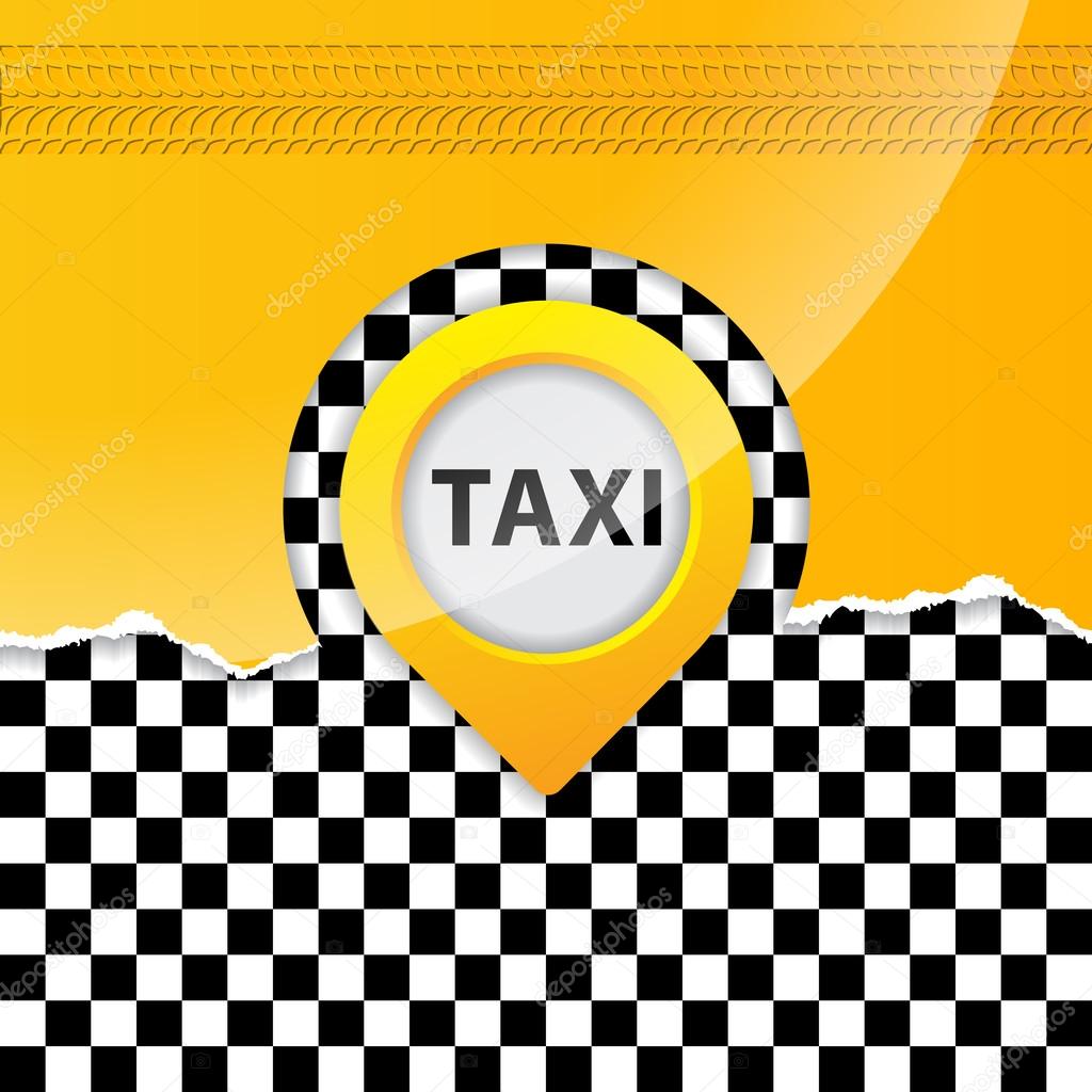 Taxi background with ripped paper Stock Vector Image by ©vipervxw #54268041