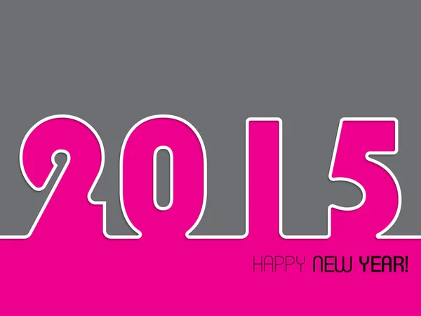 Year 2015 background with colorful ribbons Stock Vector Image by ...