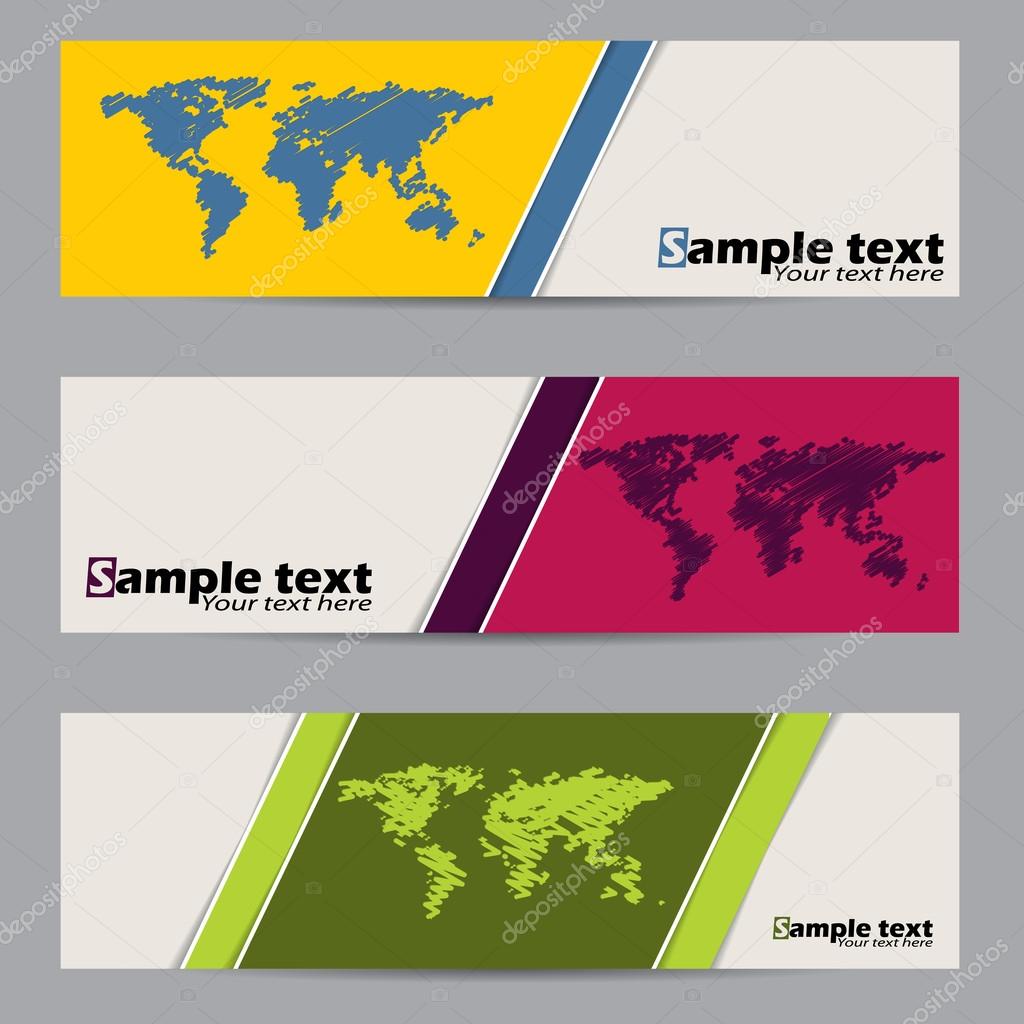 Simplistic label set with scribbled maps Stock Vector by ©vipervxw 70286319