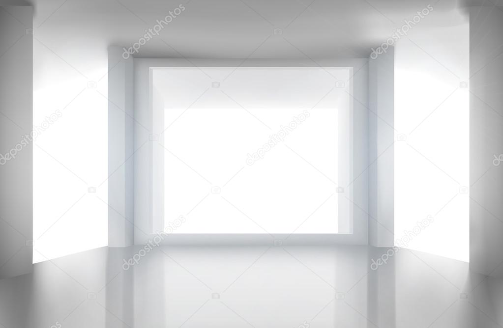 Room with window. Vector illustration. Stock Vector by ©silvae 116583008