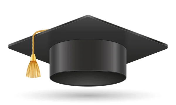 University College Academy Graduate Hat Vector Illustration Isolated ...