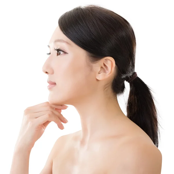 Sloping forehead beautiful women Stock Photos, Royalty Free Sloping ...