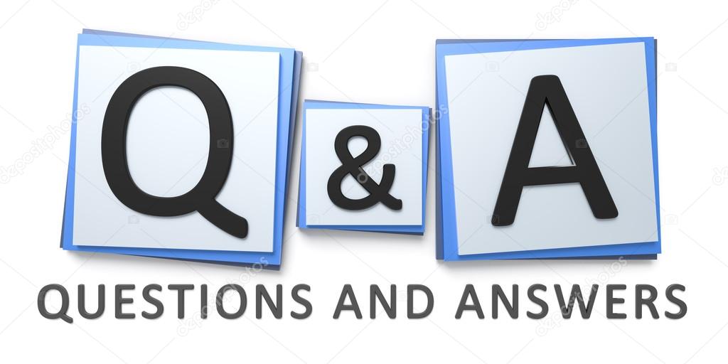 Questions and answers sign — Stock Photo © magann #124720160