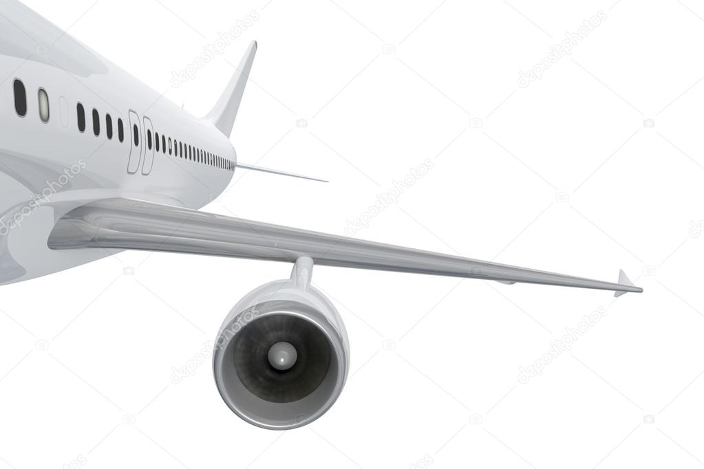 Plane rear view — Stock Photo © magann #56800573