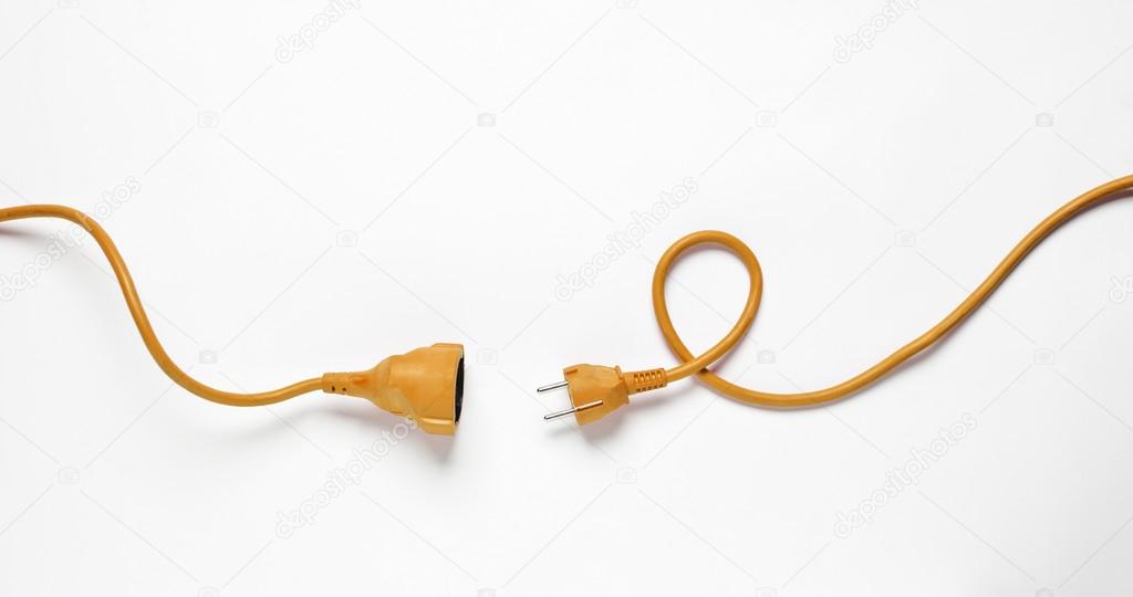 Orange Power Cable Stock Photo by ©gemenacom 61192183