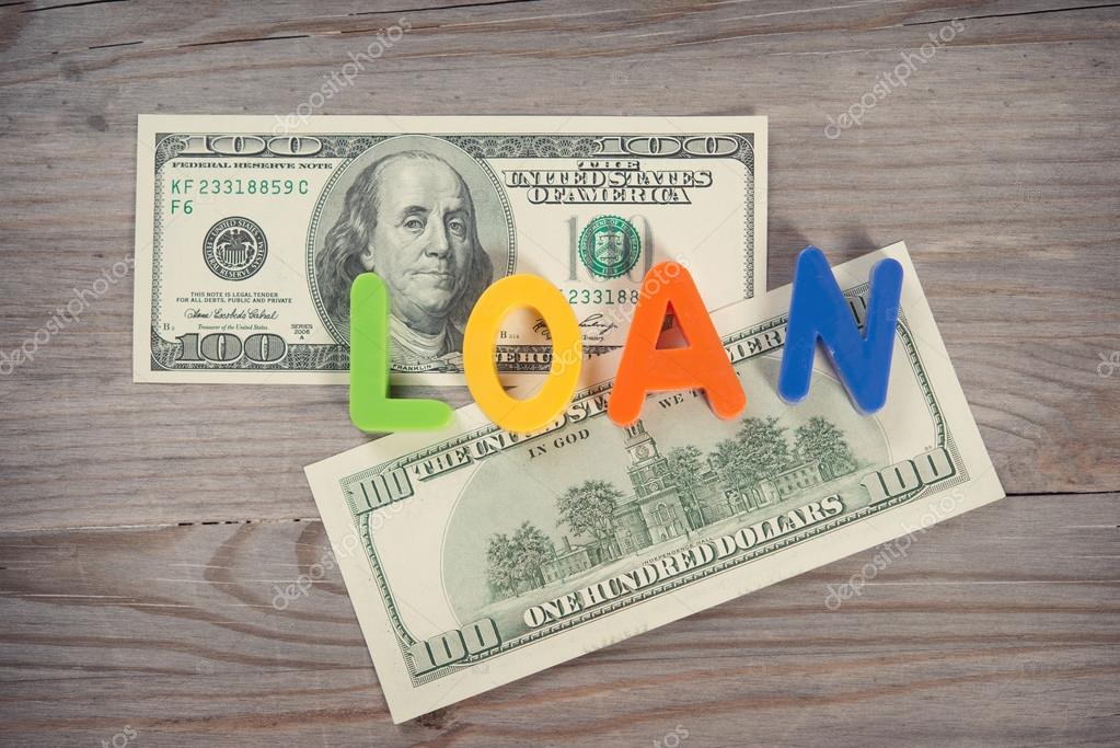 Bank notes and loan alphabet Stock Photo by ©szefei 68349337