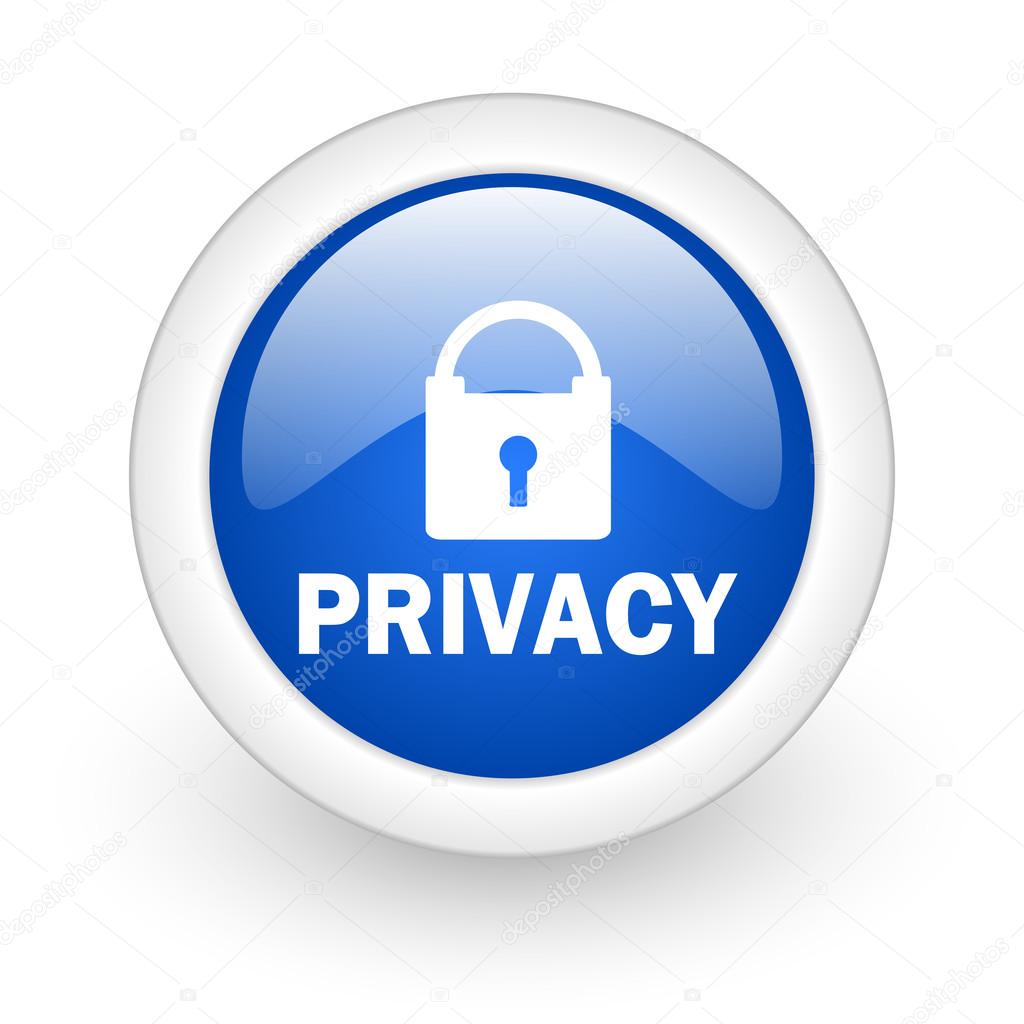 Privacy icon — Stock Photo © alexwhite #54079205