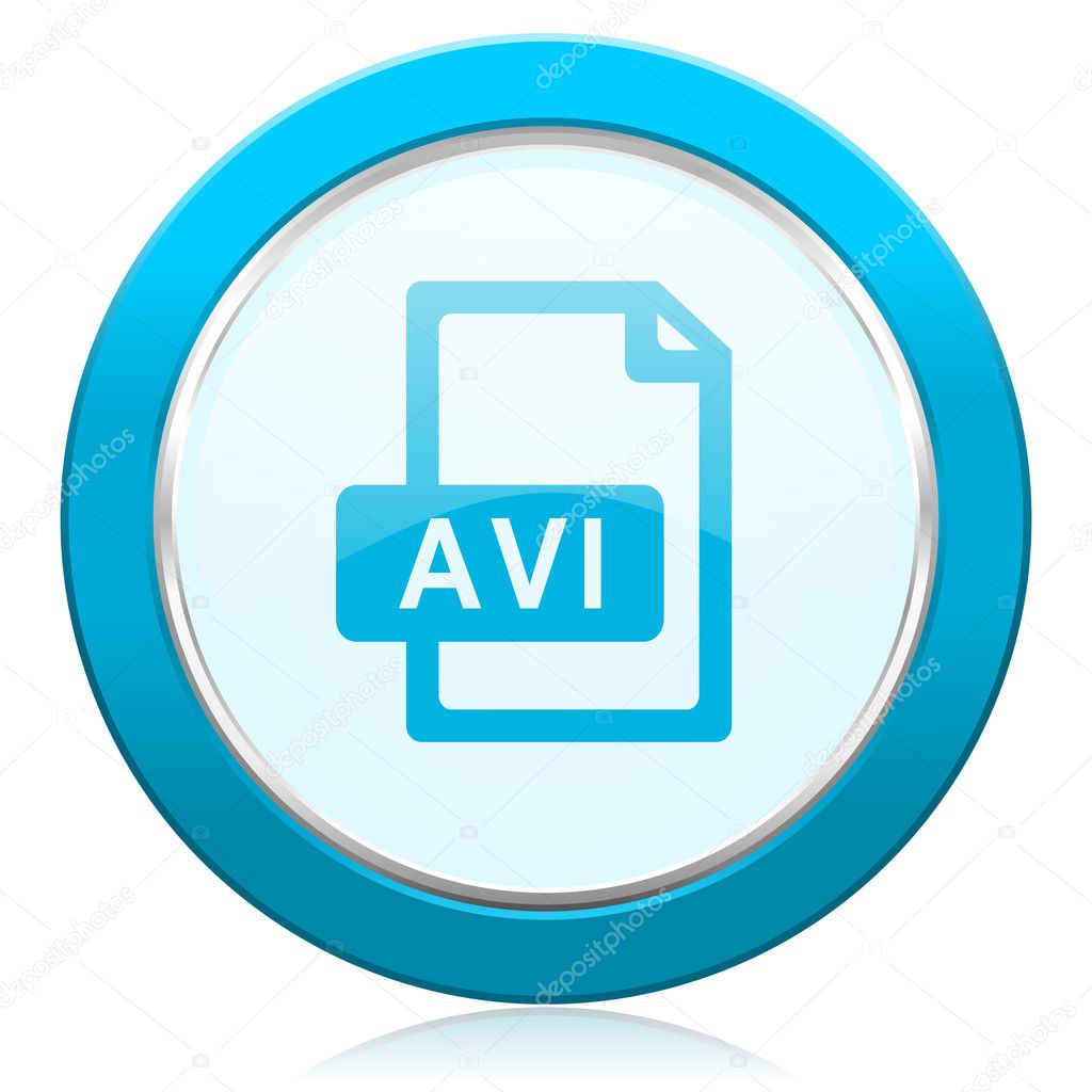 Avi file icon — Stock Photo © alexwhite #62930101