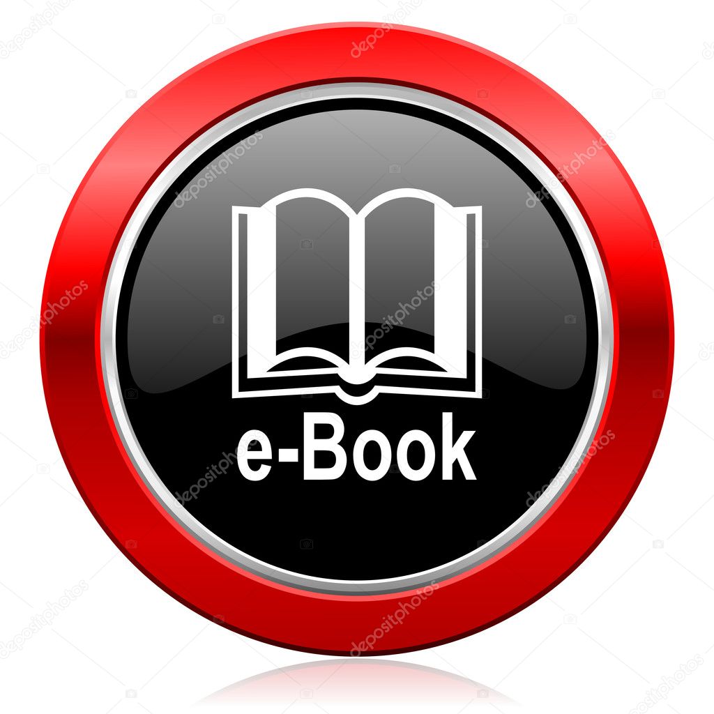 Book icon e-book sign — Stock Photo © alexwhite #62941207