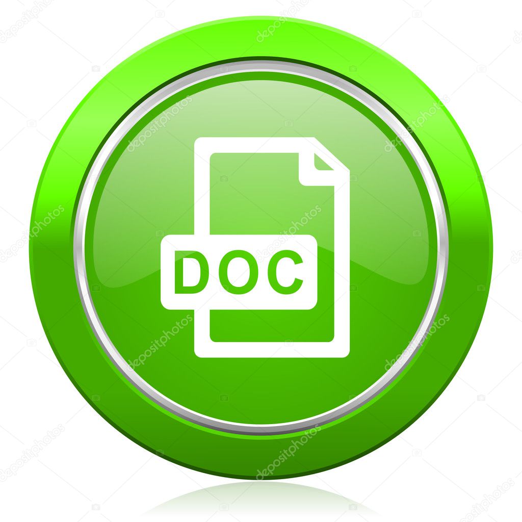 Doc file icon — Stock Photo © alexwhite #63117413