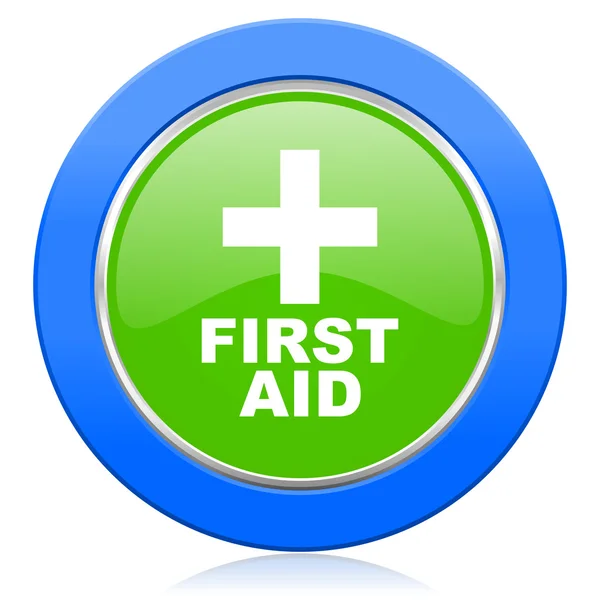 First aid icon — Stock Photo © alexwhite #76084443