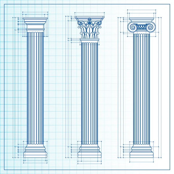 Roman columns Vector Art Stock Images | Depositphotos