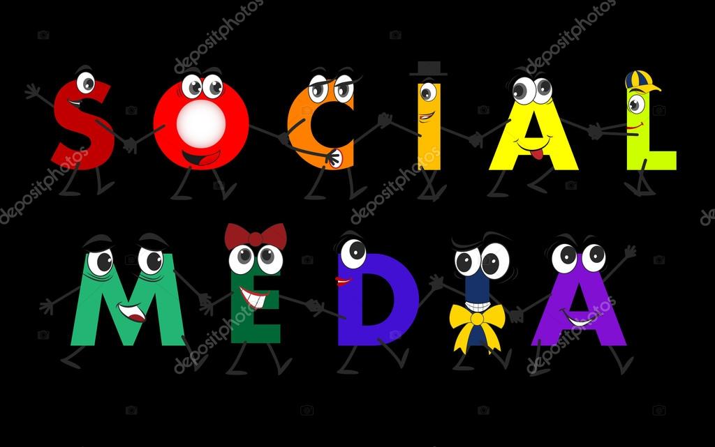 Social Media characters Stock Vector Image by ©ngaga35 #115524498