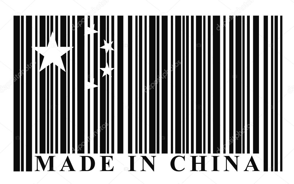 China barcode flag Stock Vector by ©ngaga35 116549970