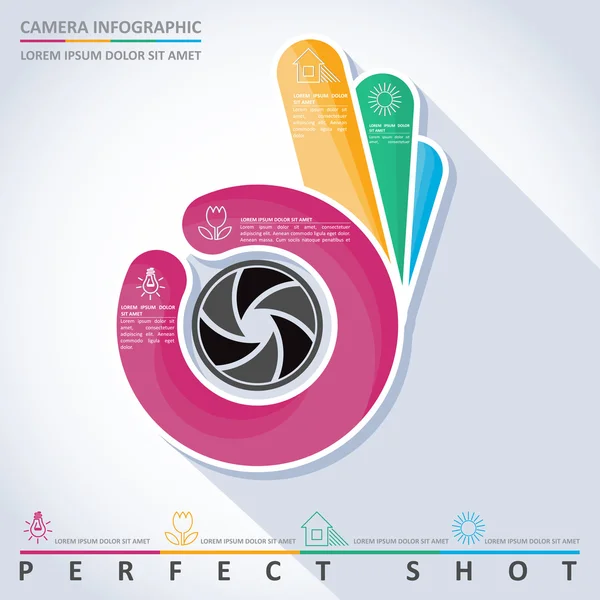 Perfect selfie. Camera infographic Stock Vector Image by ©ngaga35 ...