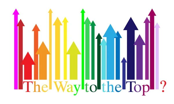 Way to Top sign Stock Vector Image by ©ngaga35 #116825342