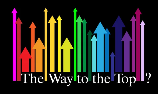 Way to Top sign Stock Vector Image by ©ngaga35 #116825342