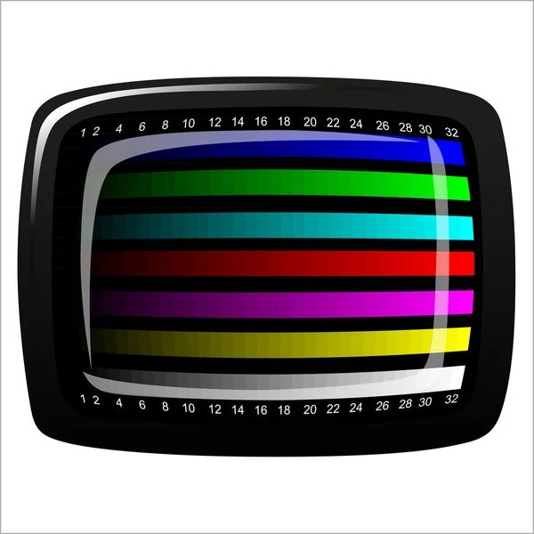 Tv - color test pattern Stock Vector Image by ©ngaga35 #116830606