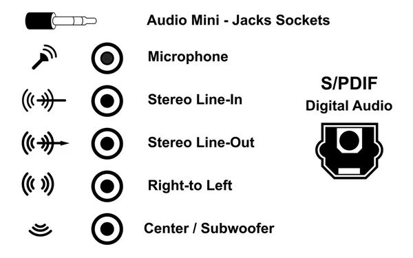 Video ports signs Stock Vector Image by ©ngaga35 #116534240