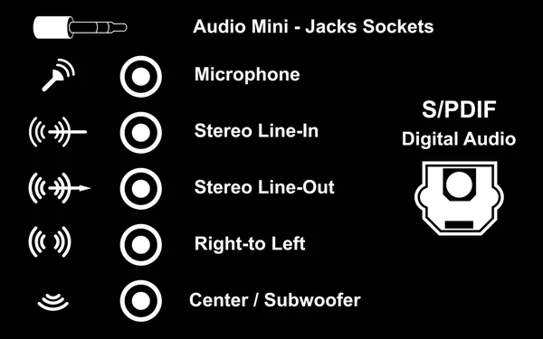 Video ports signs Stock Vector Image by ©ngaga35 #116534240