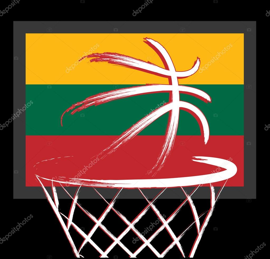 Lithuanians basketball sign Stock Vector by ©ngaga35 116826236