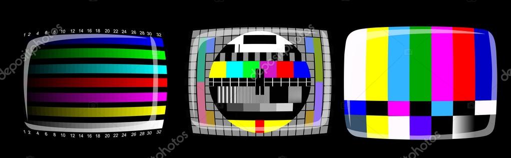 Tv test pattern Vector Art Stock Images | Depositphotos