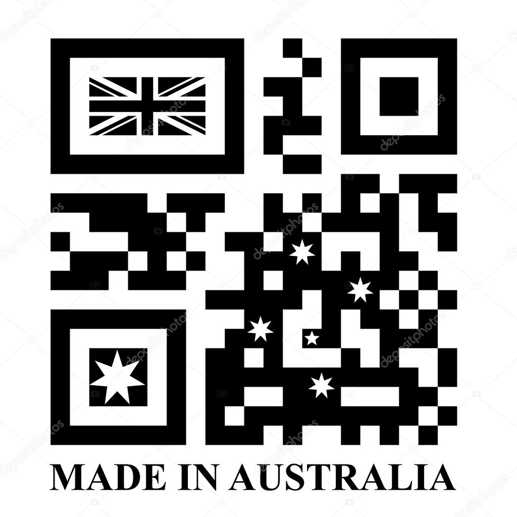 Australia QR code flag Stock Vector Image by ©ngaga35 #51978855