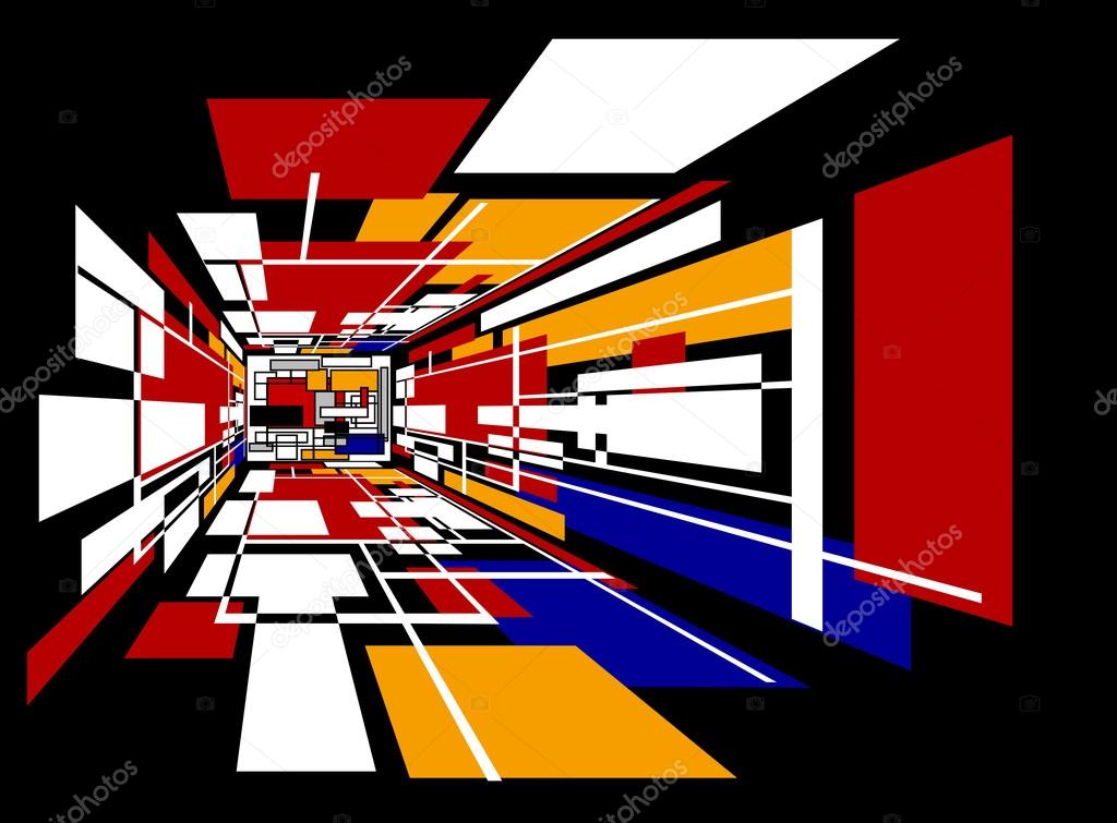 Colorful perspective room Stock Vector Image by ©ngaga35 #51985129
