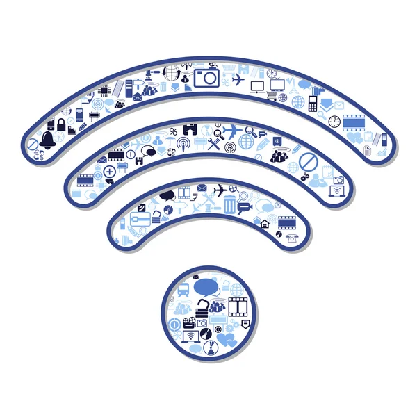 Wi fi area icon Vector Art Stock Images | Depositphotos