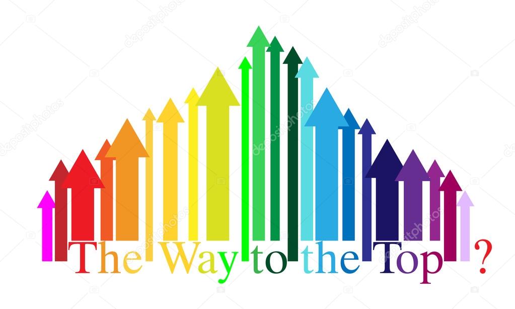 The Way to the Top Stock Vector by ©ngaga35 85248022
